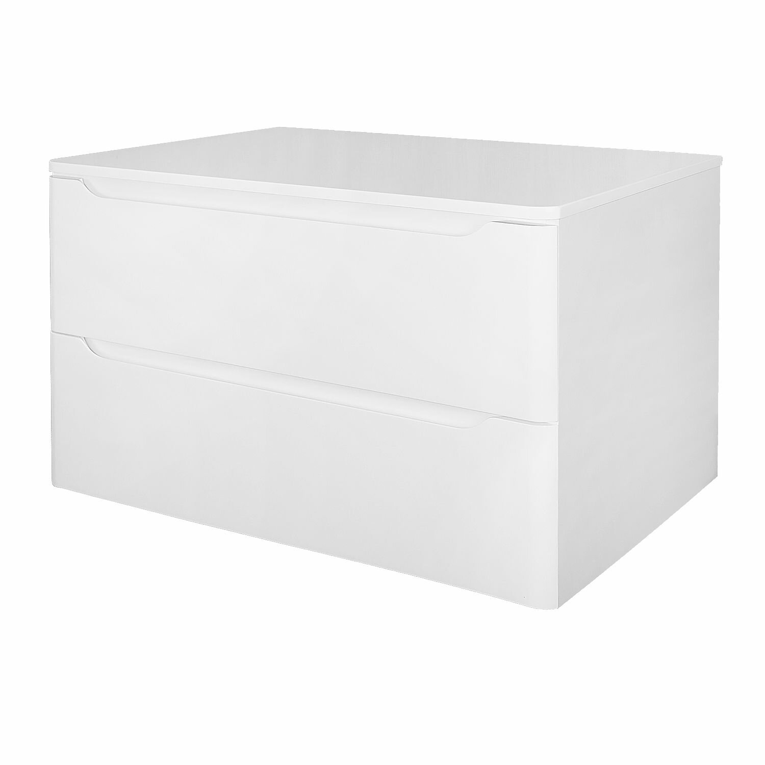 Тумба Azario LOTOS 80/2 800х460х500 подвесная, без раковины, белый глянец (CS00084144)