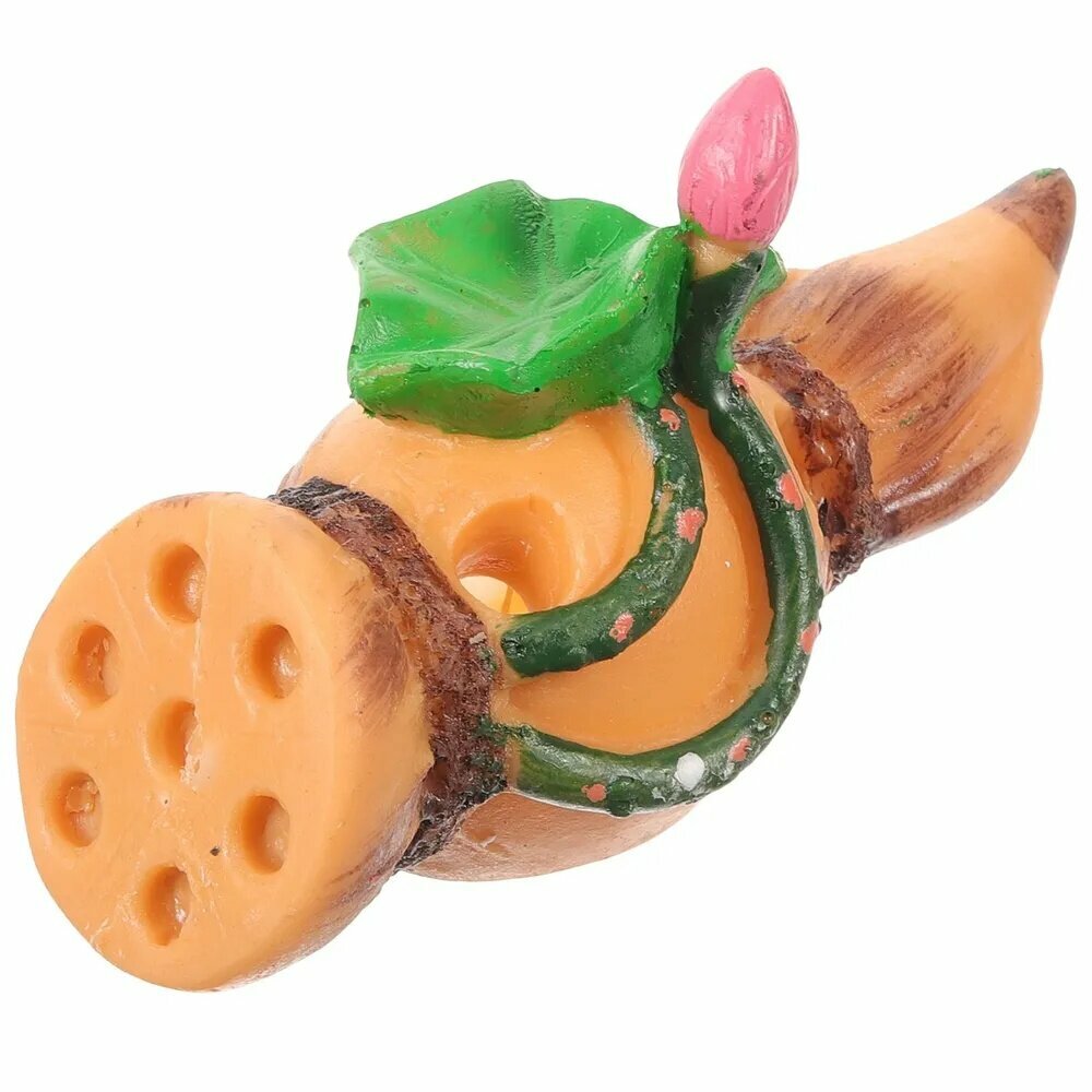 Модель Корня Лотоса, Из Резины, Для Декора Аквариума, 1 Комплект