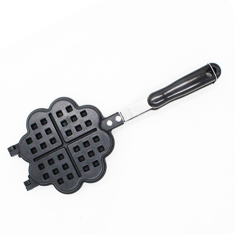 Двусторонняя домашняя выпечка, форма для вафель в форме сердца, DIY, антипригарная форма для кексов и маффинов, вафельница