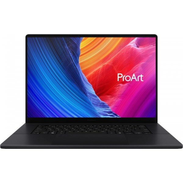 Ноутбук ASUS ProArt P16 H7606WR-SE005X 16", 2024, OLED, AMD Ryzen AI 9 HX 370 2ГГц, 12-ядерный, 32ГБ LPDDR5x, 2ТБ SSD, NVIDIA GeForce RTX 5070 Ti для ноутбуков - 12 ГБ, Windows 11 Pro, черный (90nb1