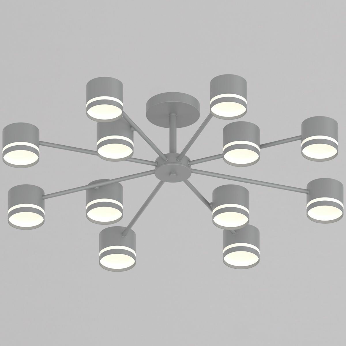 Люстра на штанге Reluce 89730-0.3-12 GX53 GREY