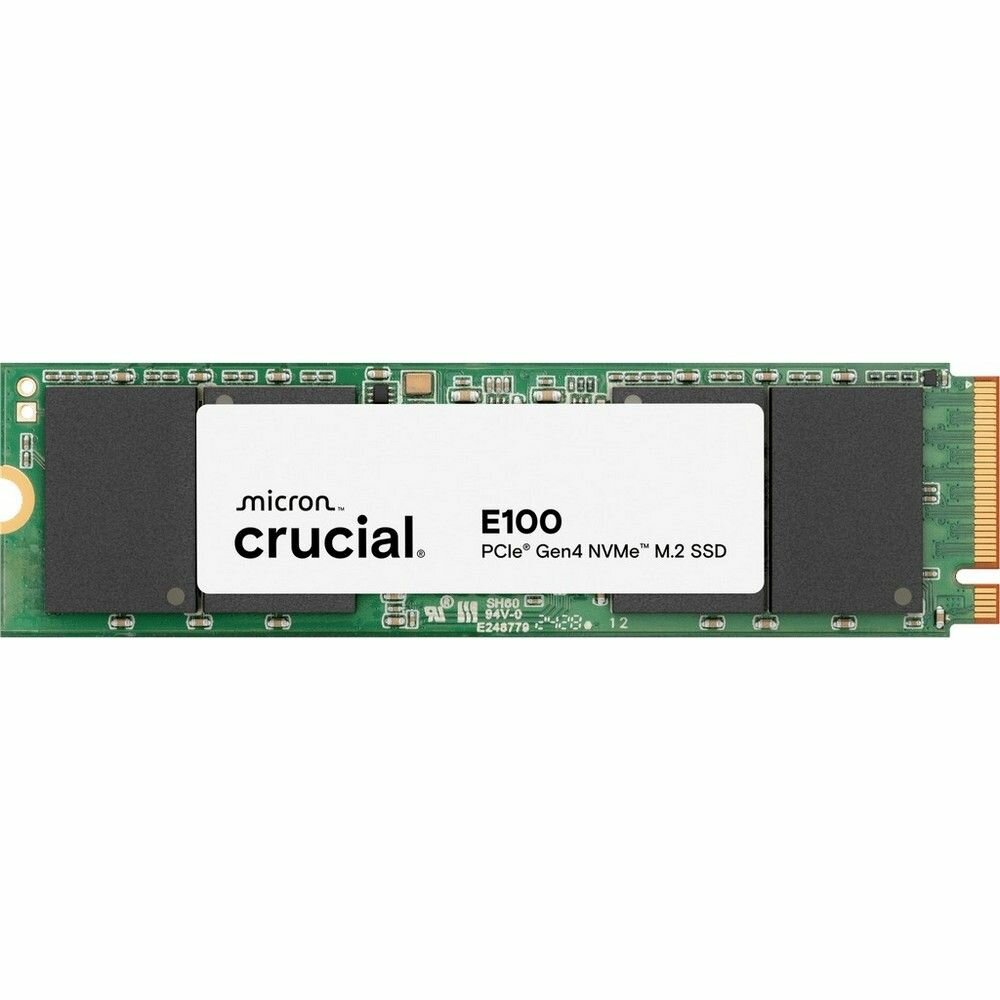 Твердотельный диск 2TB Crucial E100 M.2, M.2 2280, PCI-E 4x4 [R/W - 5000/4500 MB/s]