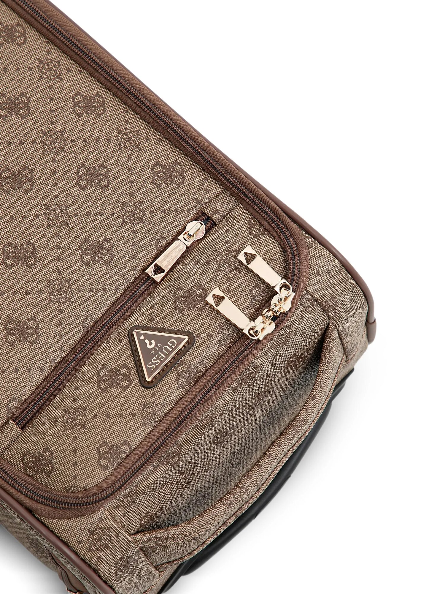 Сумка GUESS Silia 4G, brown — фото 1