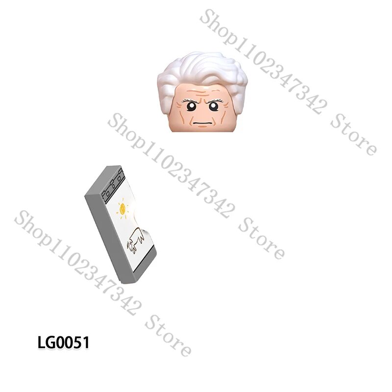 Лего-фигурка Доктор Эммет Браун, LG0051