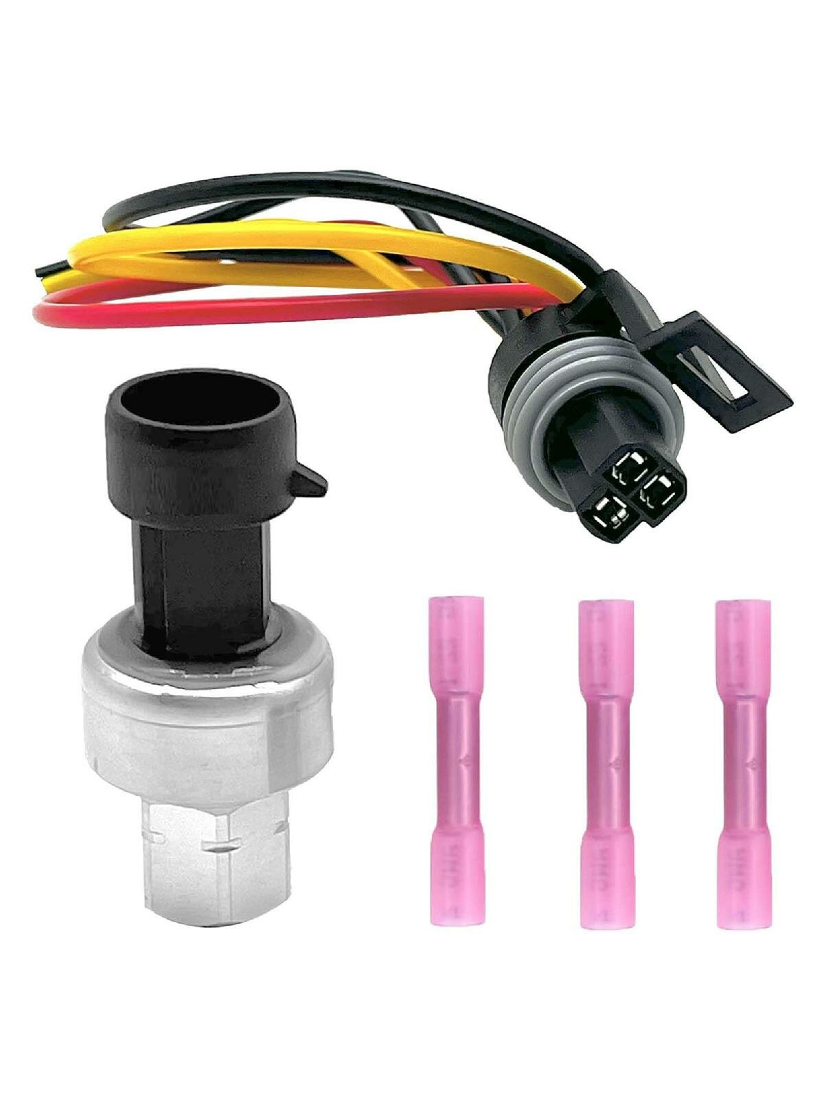 Датчик давления хладагентов кондиционера автомобиля и разъем 13587668 1551343