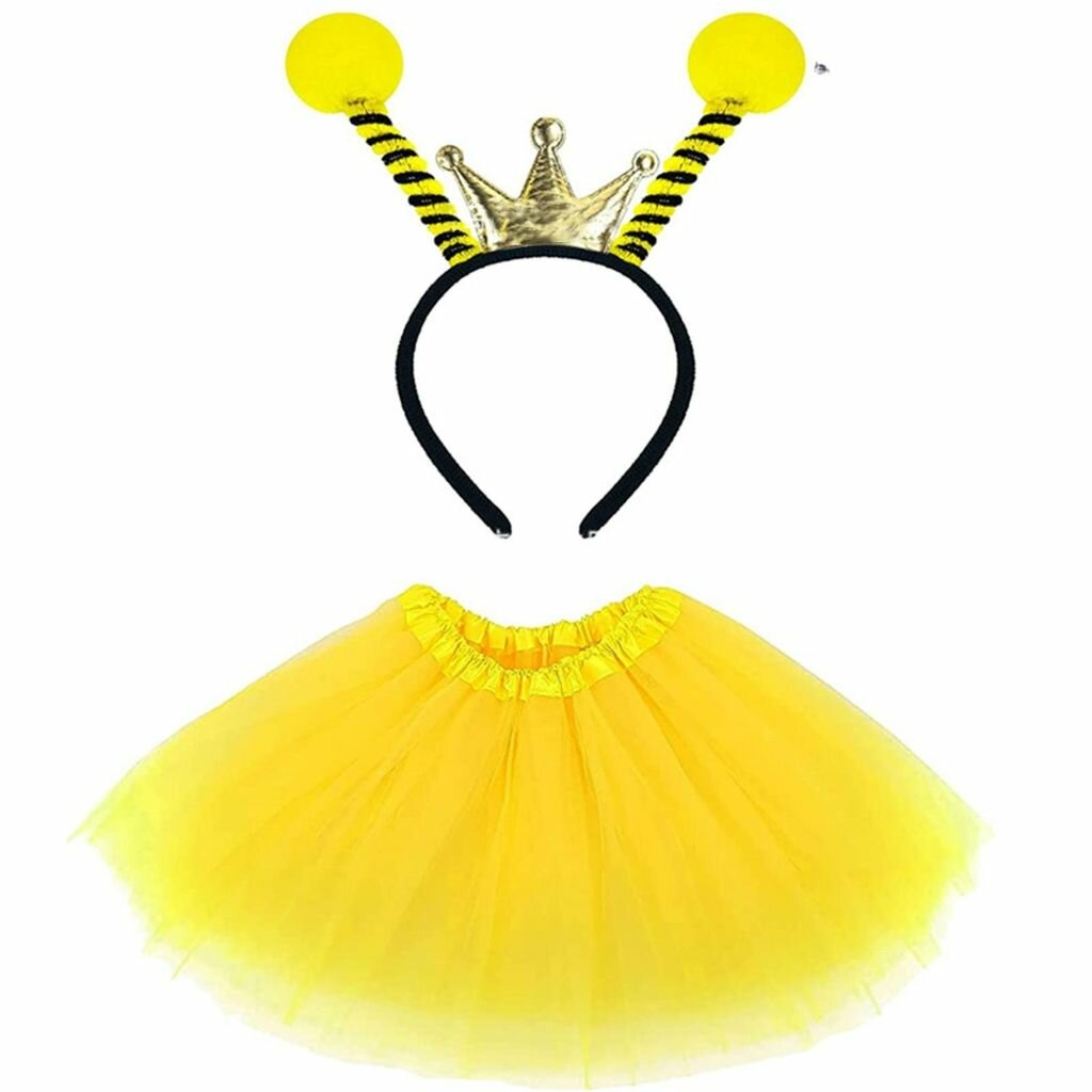 Детский костюм-пачка с юбкой-пачкой "пчелка божья коровка"-Комплект 1