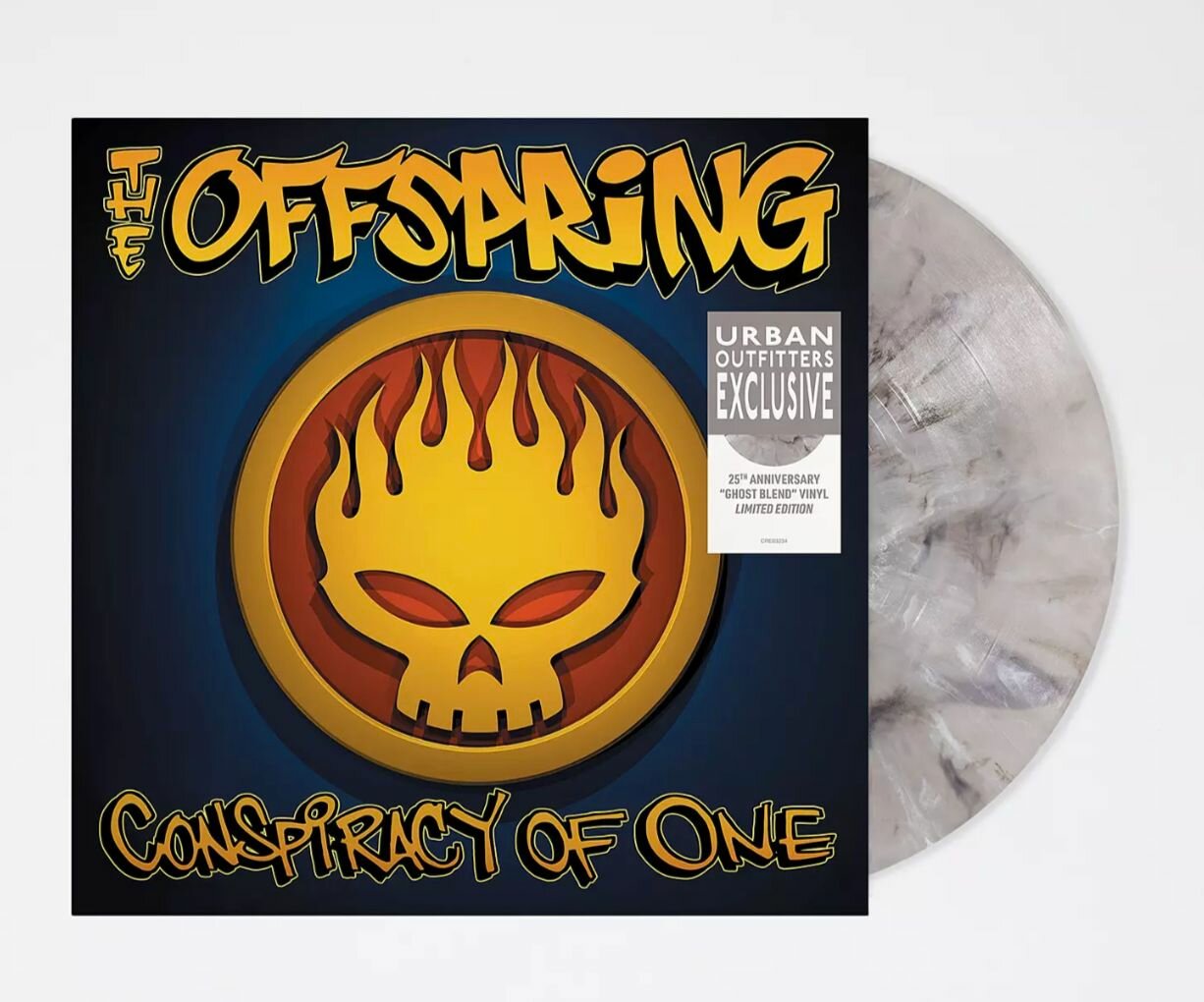 The Offspring - Conspiracy Of One (500шт в мире Ghost Blend, 25th Anniversary USA Limited) Цвет: "Призрачный", Ультра-Редкая Виниловая Пластинка из США от Оффспринг