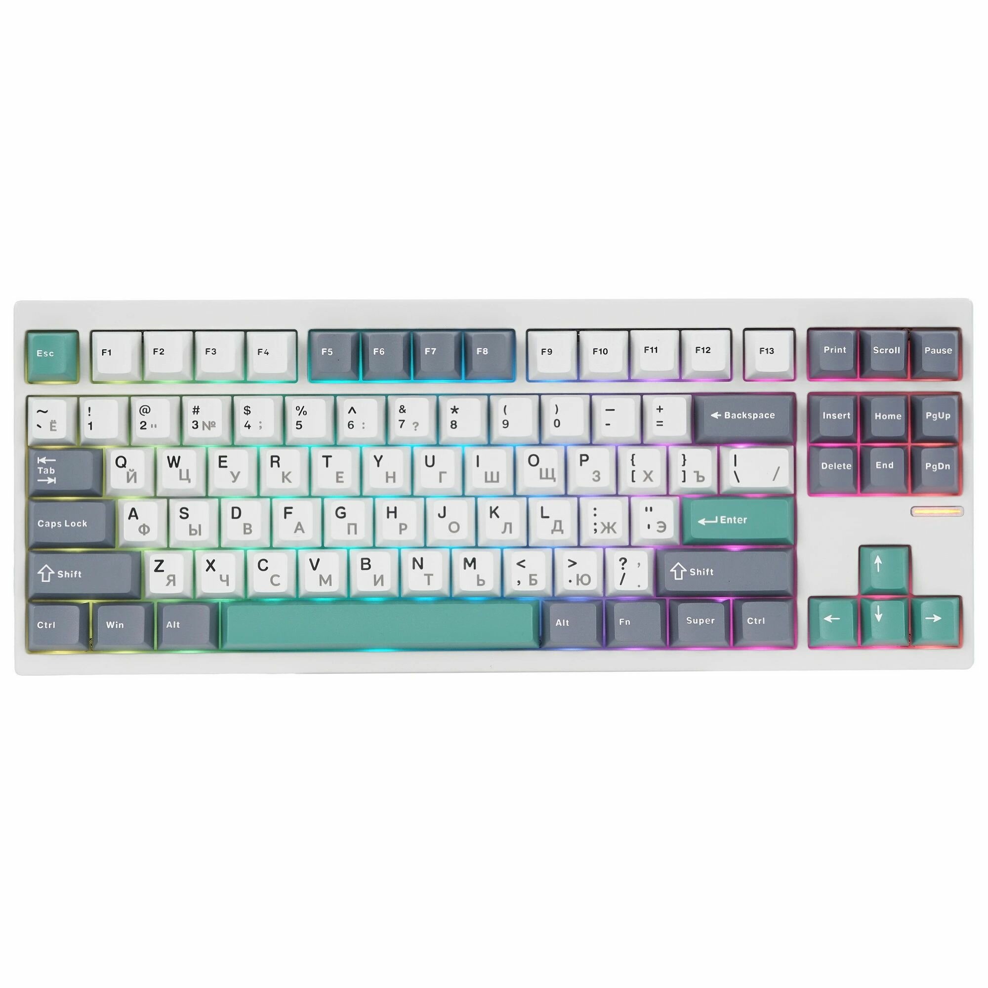 Клавиатура MCHOSE GX87 Lite белый