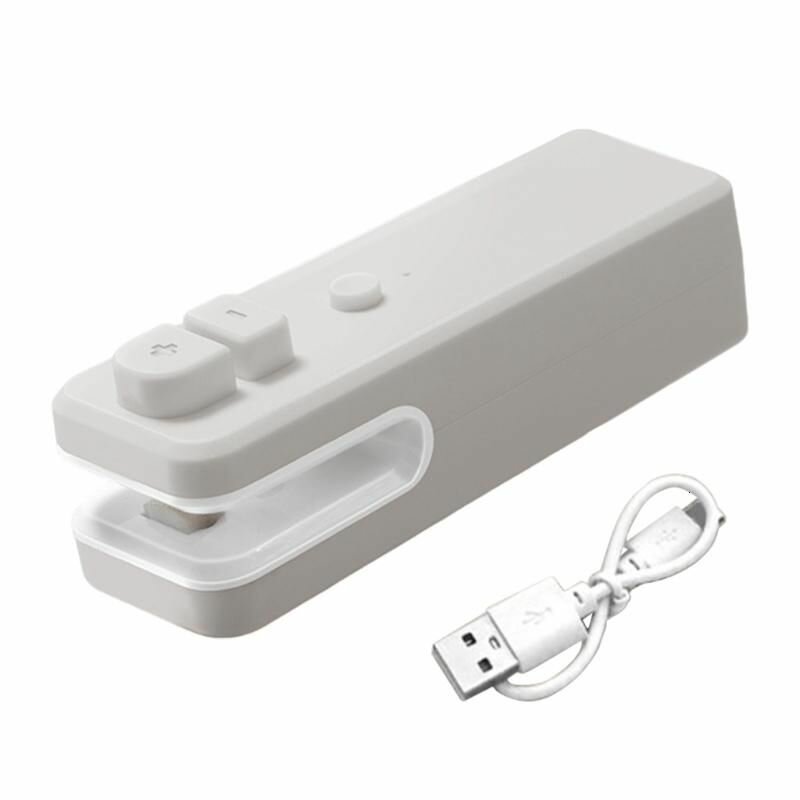 Портативный USB-герметизатор пакетов, Серый