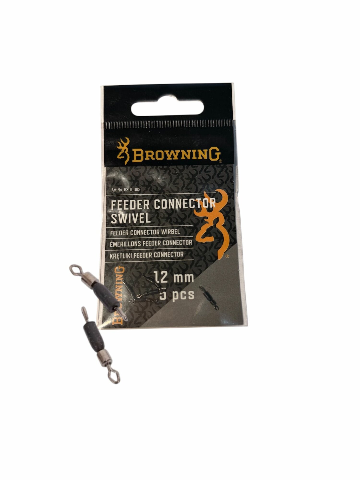 Вертлюг-коннектор BROWNING Feeder Connector Swivel 5 шт/уп