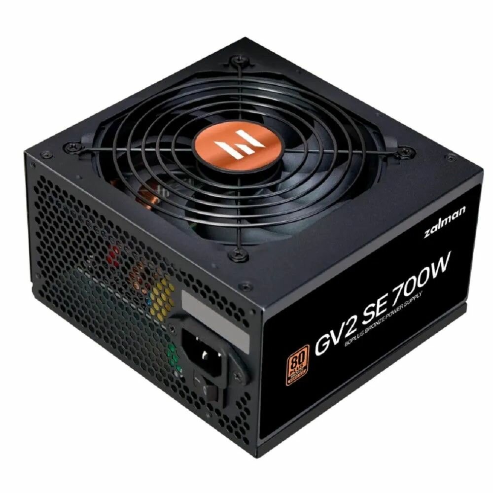 Zalman Блок питания ZM700 - GV2SE <700W, ATX12V v2.52, APFC, 12cm Fan, 80+ Bronze, Ret>