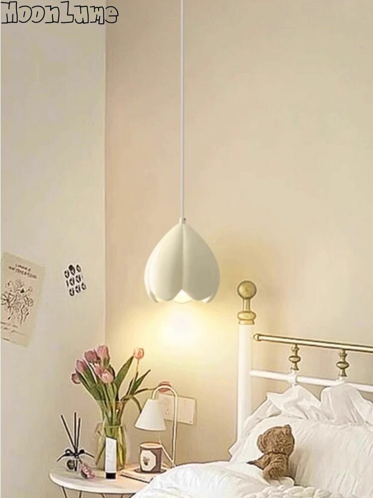 Теплый и романтичный креативный подвесной светильник в виде цветка