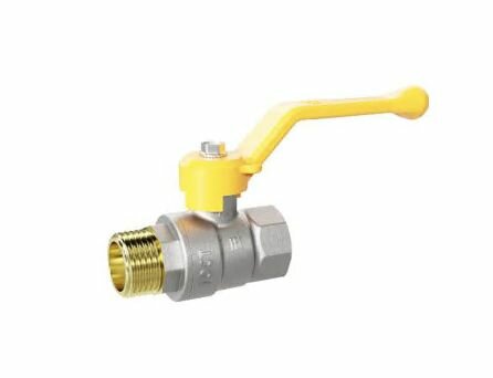 Кран шаровой для газа муфта/резьба (рычаг) LD Pride 1" (6), шт