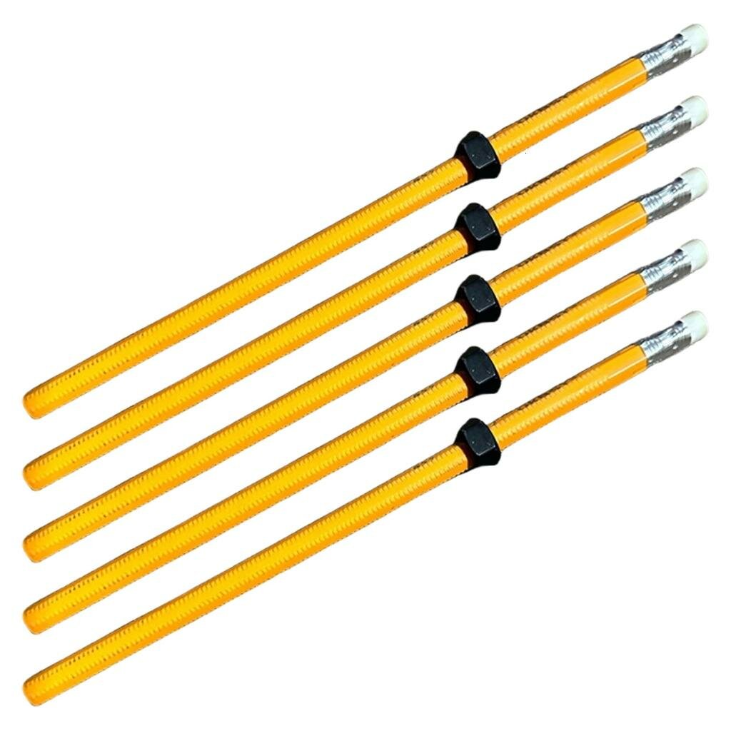 Тихая вращающаяся скрипка-карандаш с металлическим грифом, 5