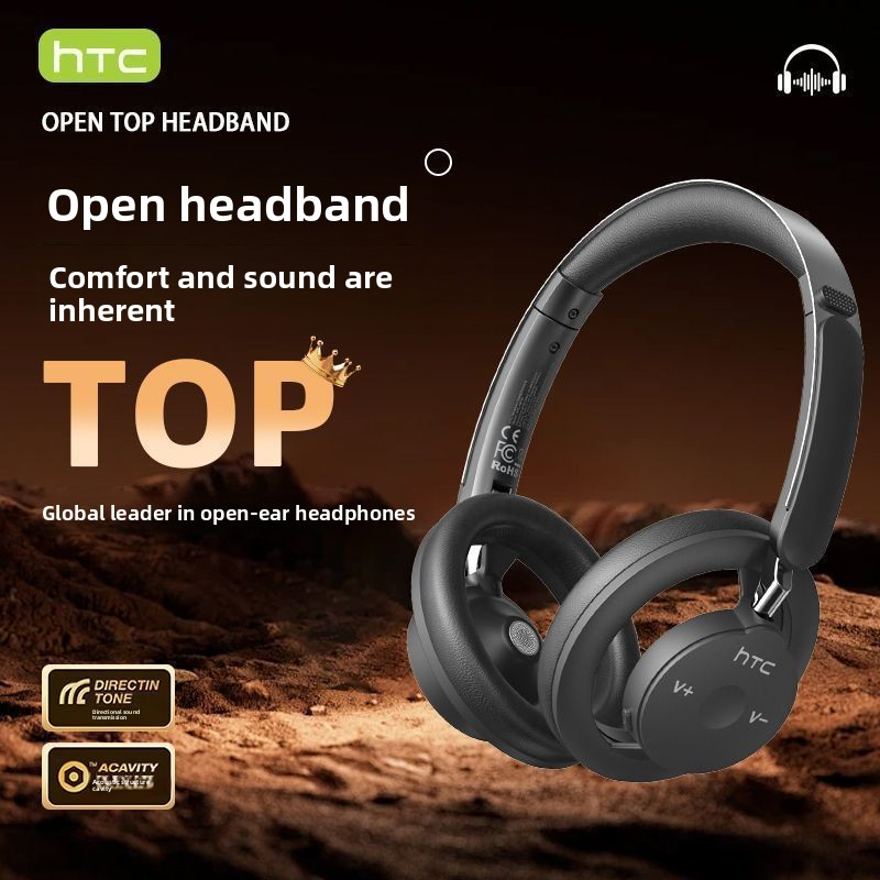 Игровая гарнитура HTC headset, Bluetooth, 40мм, до 26ч работы