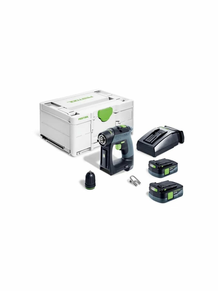 Аккумуляторная дрель-шуруповерт Festool CXS 12 2,5-Plus