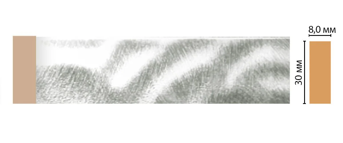 Молдинг Decomaster D041-375 В30хШ8хД2400 мм / Декомастер.