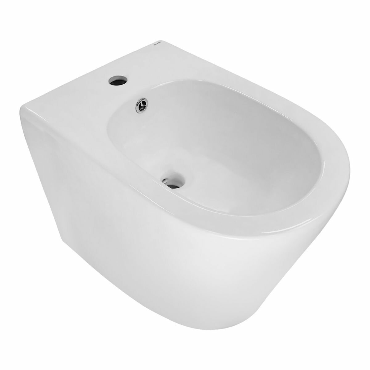 Биде напольное округлое Azario TINO 36.5х56х40 AZ-1380F