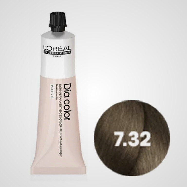 Краска для волос Dia Color 7.32 60 мл L'Oreal Professionnel Dia Color Краска 60 мл