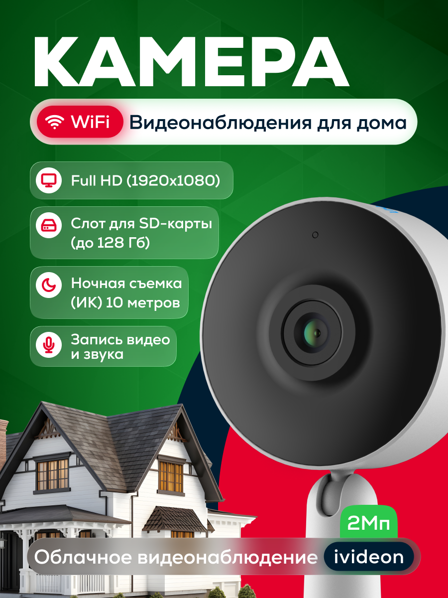 Камера для ПВЗ Ivideon Cute 4