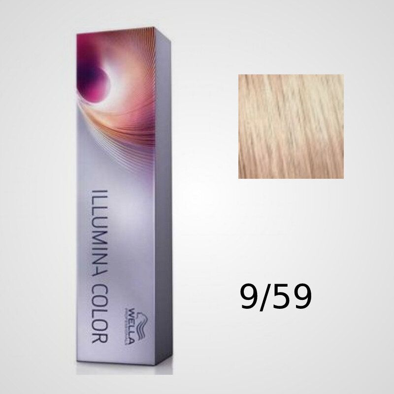 9/59 Стойкая крем краска Illumina 60 мл WELLA Illumina color 9/59 Краска 60 мл