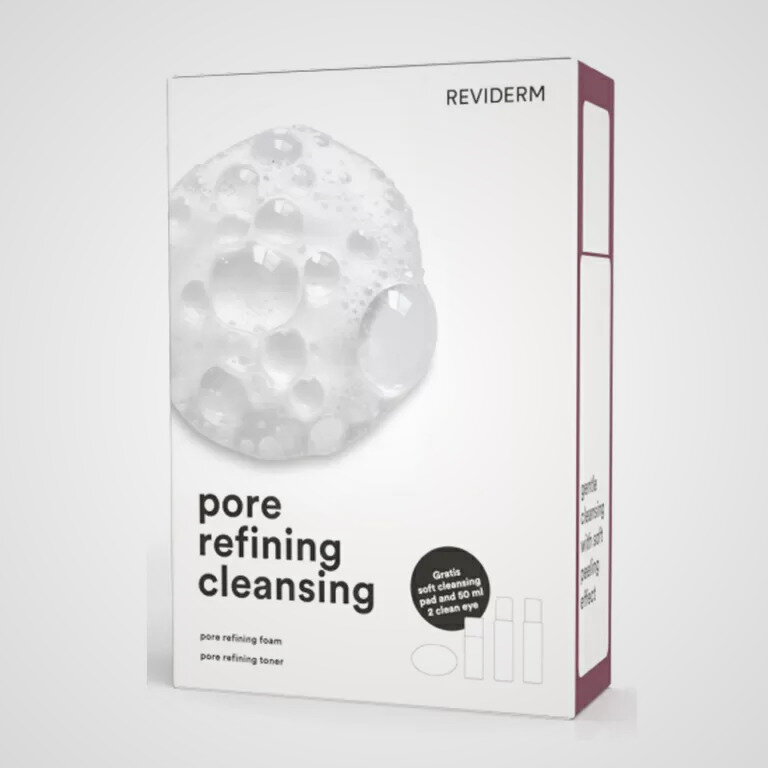 Набор деликатное очищение ПОР REVIDERM Pore refining Cleansing Набор 1 шт
