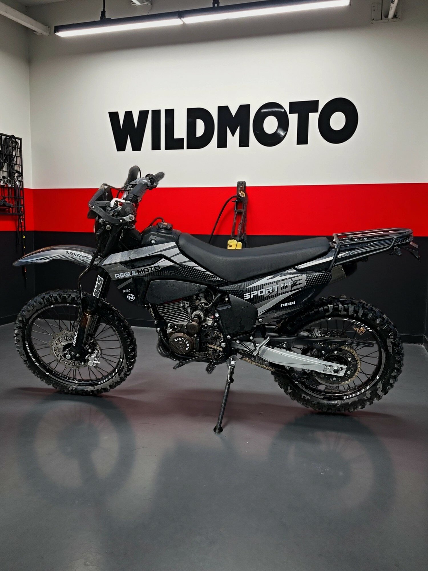 Мотоцикл эндуро Regulmoto (Регулмото) Sport - 003 PR PRO 300 (4 valves) 6 передач чёрный с ❗ПТС❗