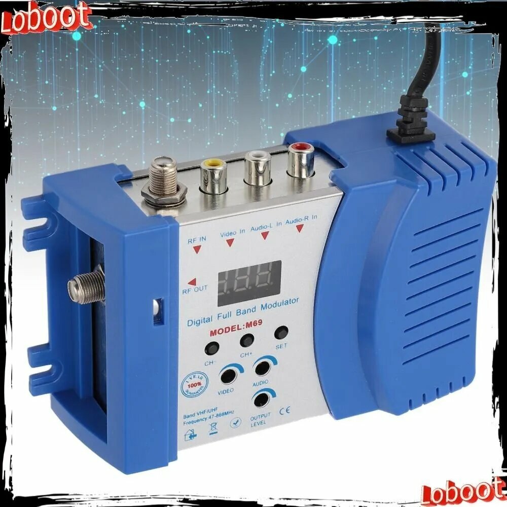 Конвертер AV в RF, Многофункциональный модуль для удобного подключения, для телевизоров и видеоустройств