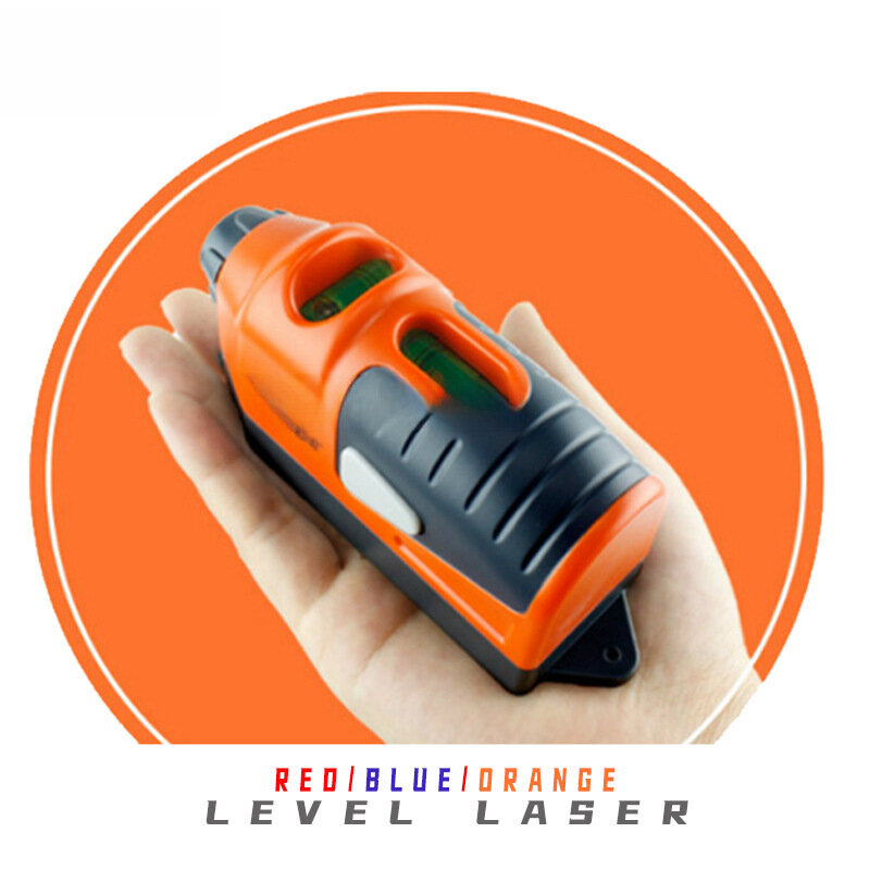 Etopoo Promotional Multifunctional Infrared Laser Level Wire Tape Laser Ground Meter with Blisters Mini Laser Wire stripper orange DC50 с инфракрасным лазером для нивелировки, датчиком земли, водонепроницаемым корпусом, компактным размером, из прочных