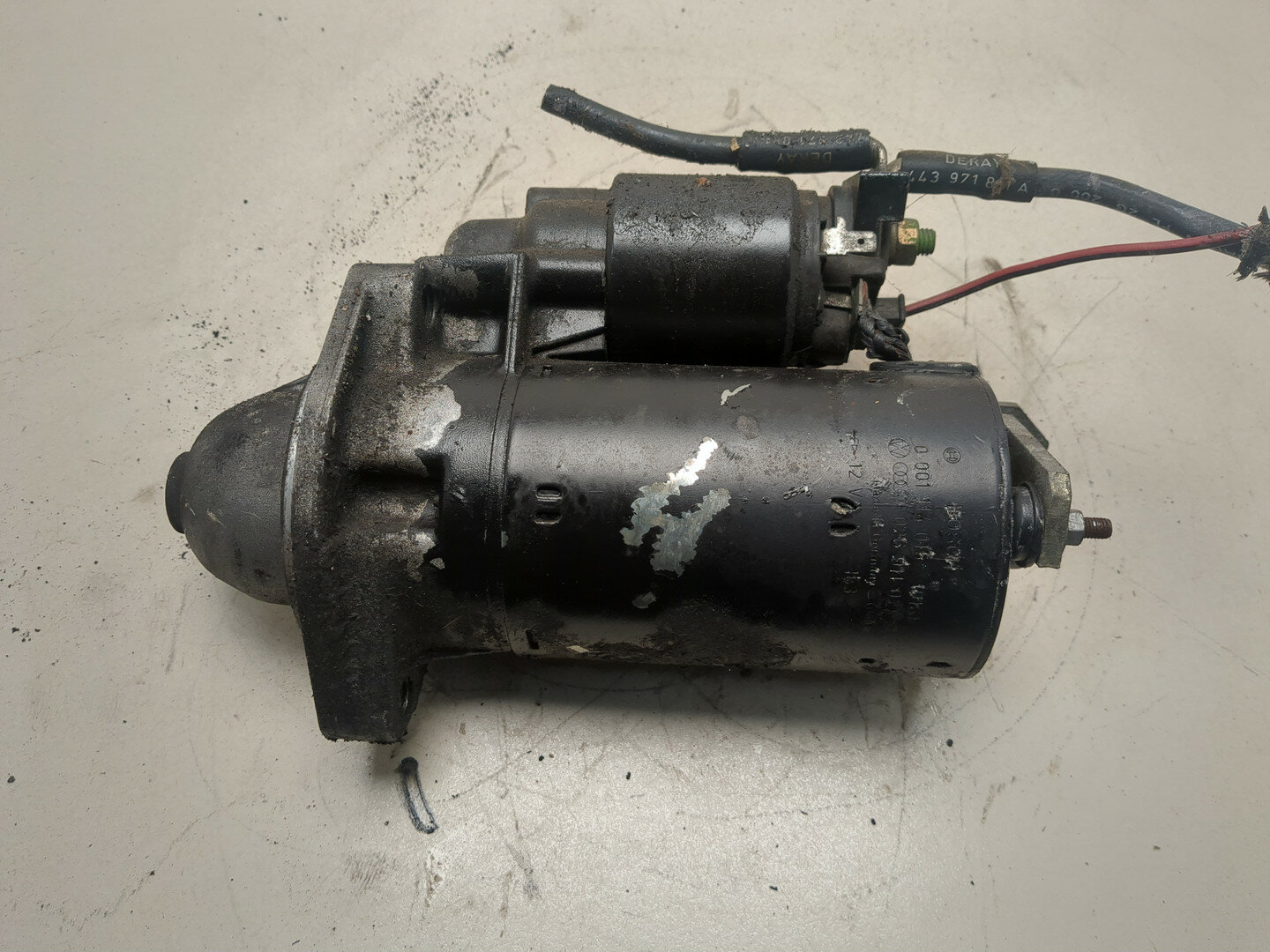 Стартер Audi 80 (B3) Б/У