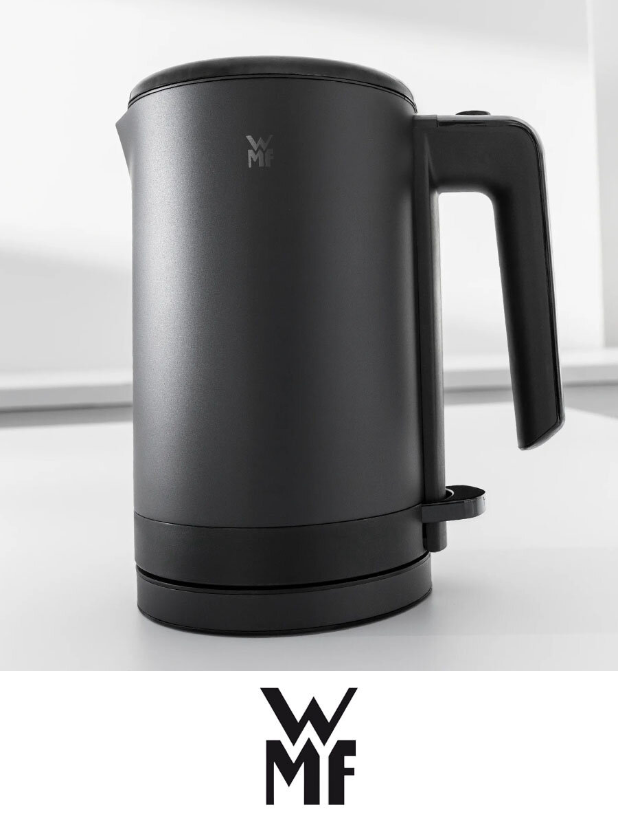 Электрический чайник 0,8 л WMF Kitchenminis black, 1800 Вт, цвет черный