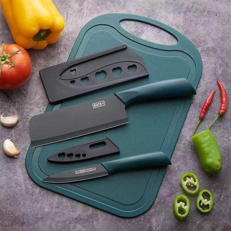 Набор ножей для дропшиппинга, кухонный нож, нож для фруктов, оптовый нож для нарезки овощей, комбинированный набор для дома, подставка для кухонных ножей.