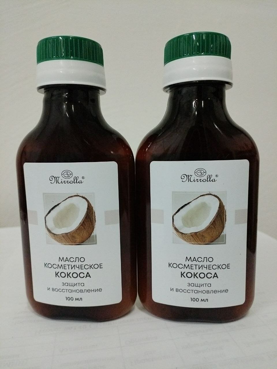 Масло Кокоса Mirrolla 100 мл (косметическое)-2 штуки