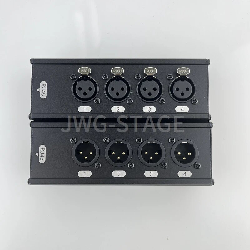 DMX контроллер 4-портовый конвертер RJ45