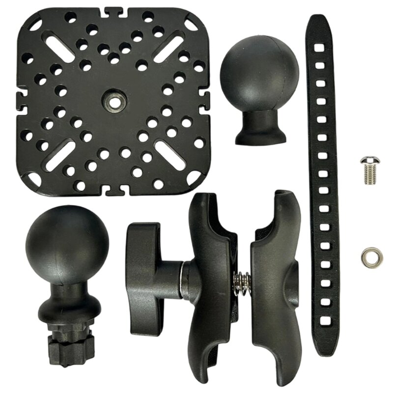 Кронштейн Эхолота с Вращением на 360 Градусов Держатель Эхолота Базовое Крепление Крепление Эхолота Базовое Крепление Морского Эхолота