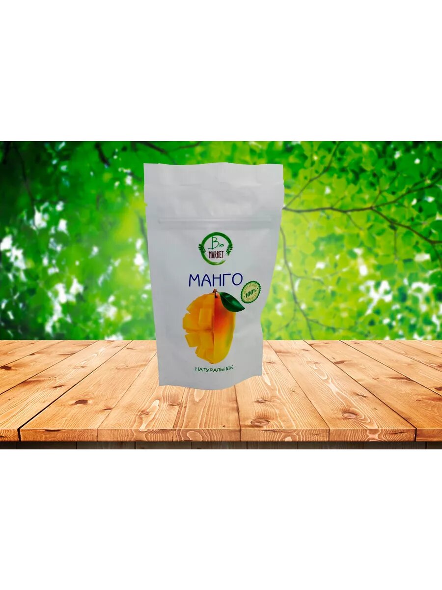 Манго натуральное сушеное Bio Market 100 гр.