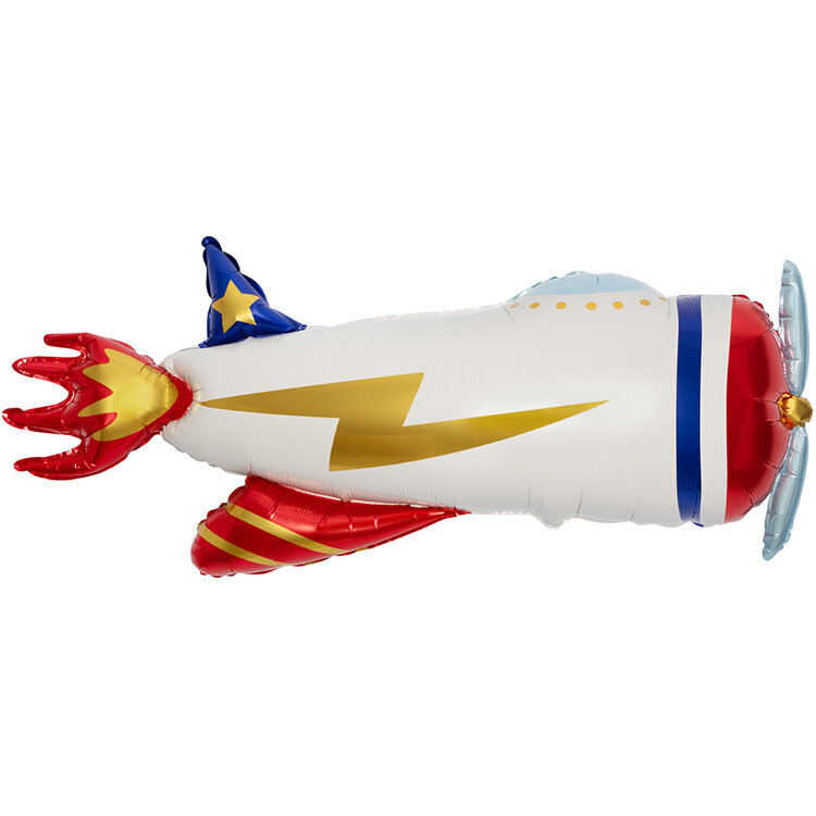 Воздушный шар из фольги. Фигура, Самолет (41'/104 см, CHN)