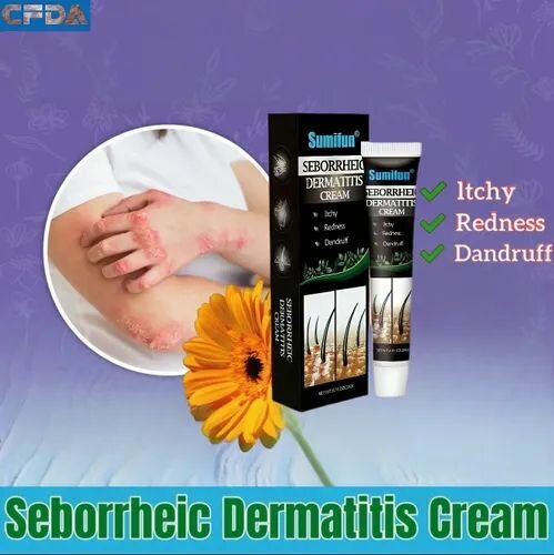 Крем от себорейного дерматита, Крем от псориаза, дерматита, шелушений и зуда для тела, лица, рук. Негормональное средство от прыщей, грибка и себорейного дерматита