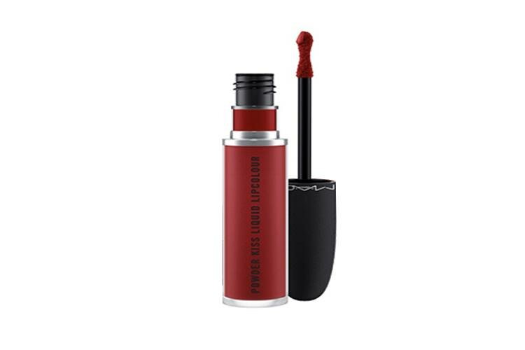 Блеск для губ женский MAC Mist Bomb, оттенок #973 PINK ROSES Cold Rose, матовый бархатный стойкий