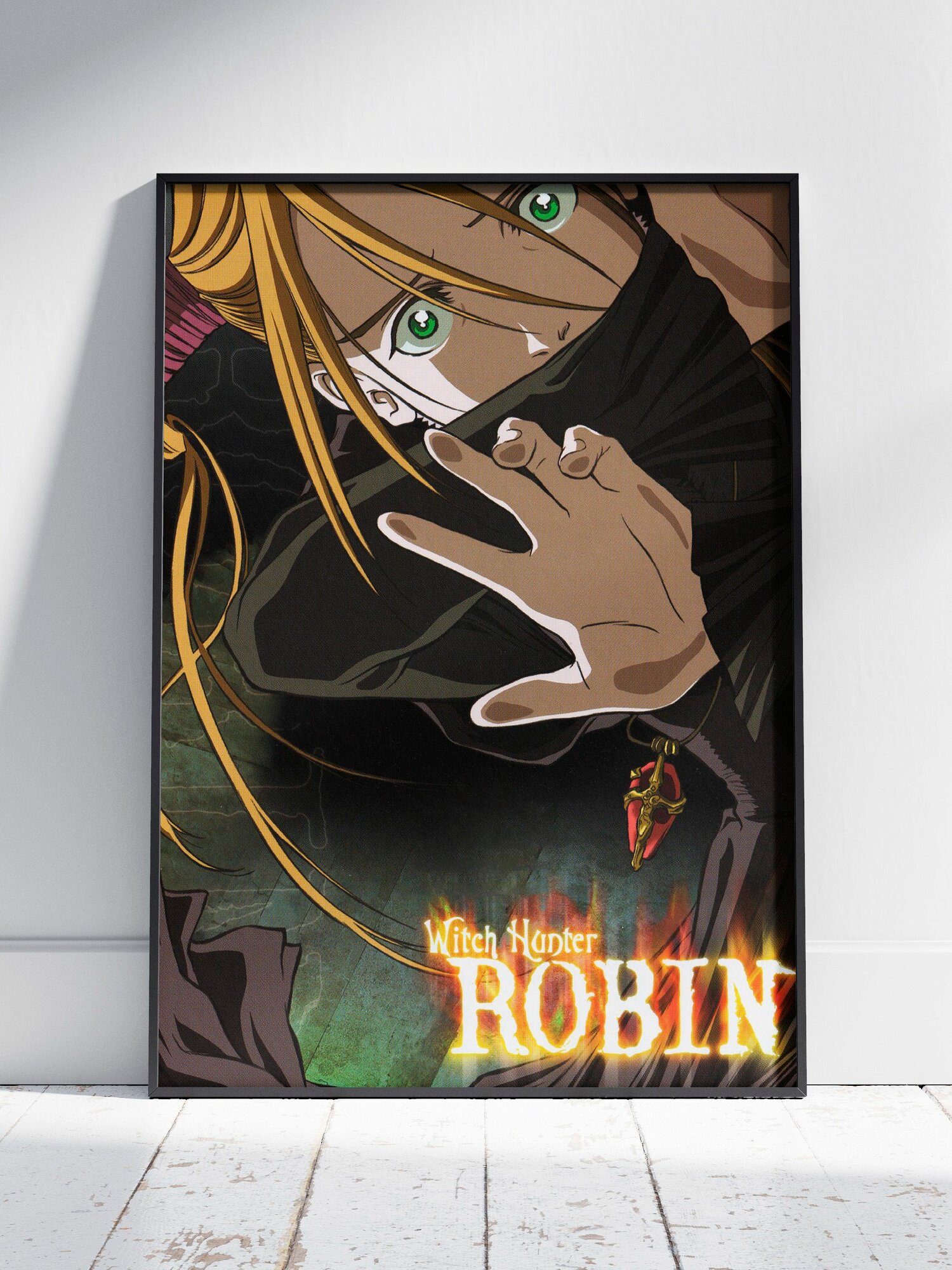 Плакат на стену для интерьера Робин охотница на ведьм (Witch Hunter Robin 19) - Постер по аниме и манге формата A3 (30x42 см)