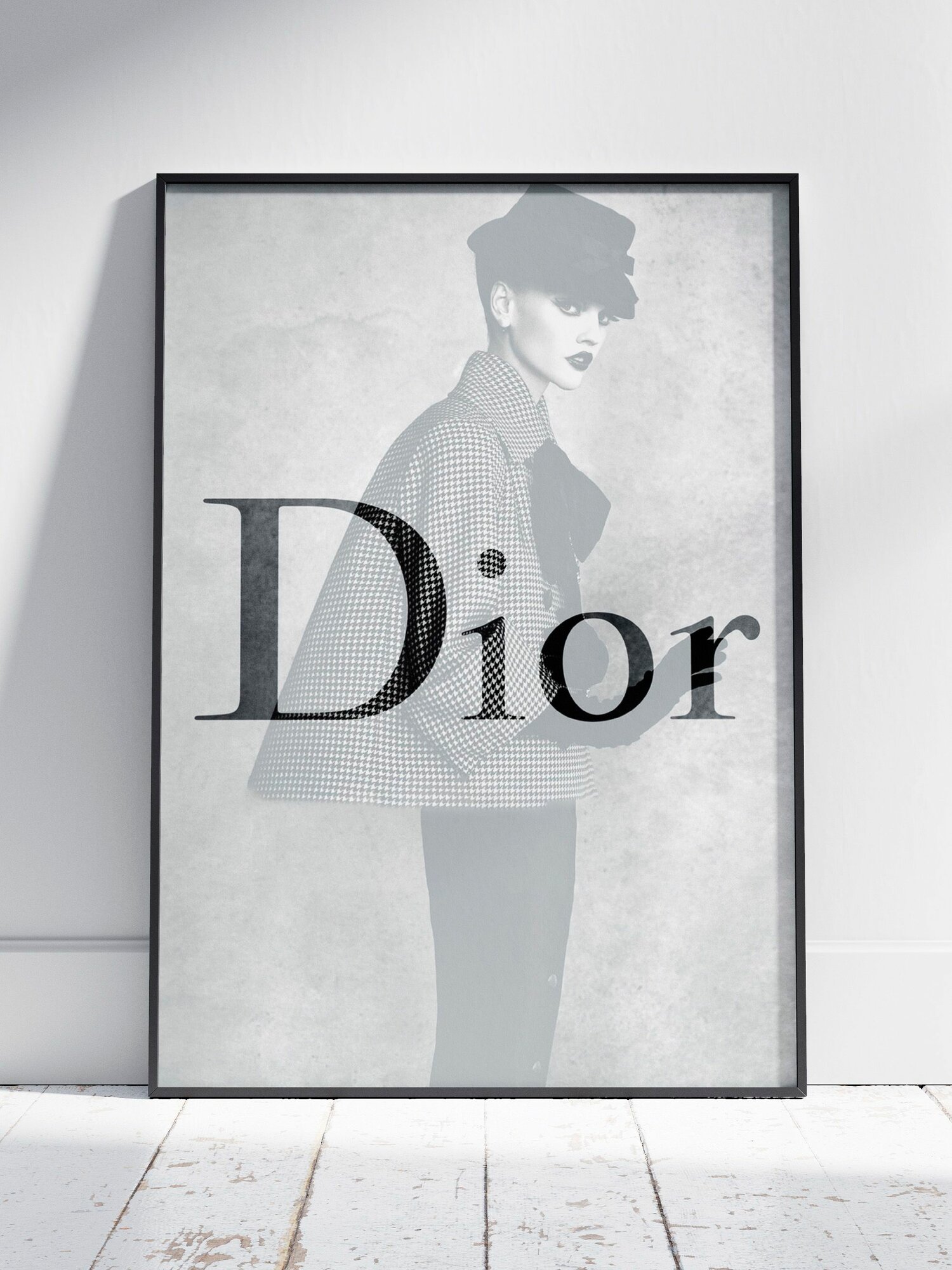 Плакат на стену для интерьера Диор (Dior 21) - Постер по модели, бренду и моде формата A4 (21x30 см)