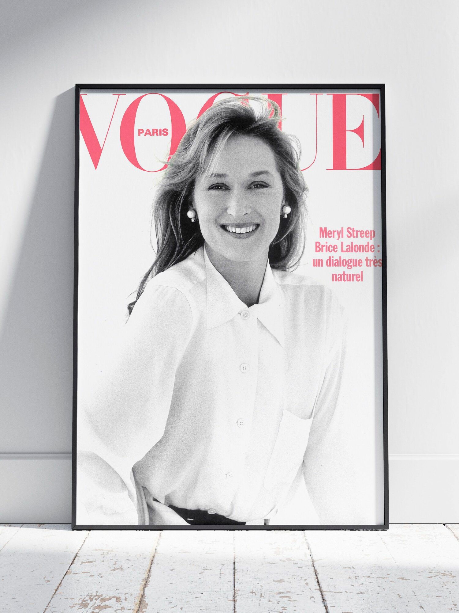 Плакат на стену для интерьера Мэрил Стрип (Meryl Streep 5) - Постер по актеру фильма, кино, сериала формата A4 (21x30 см)