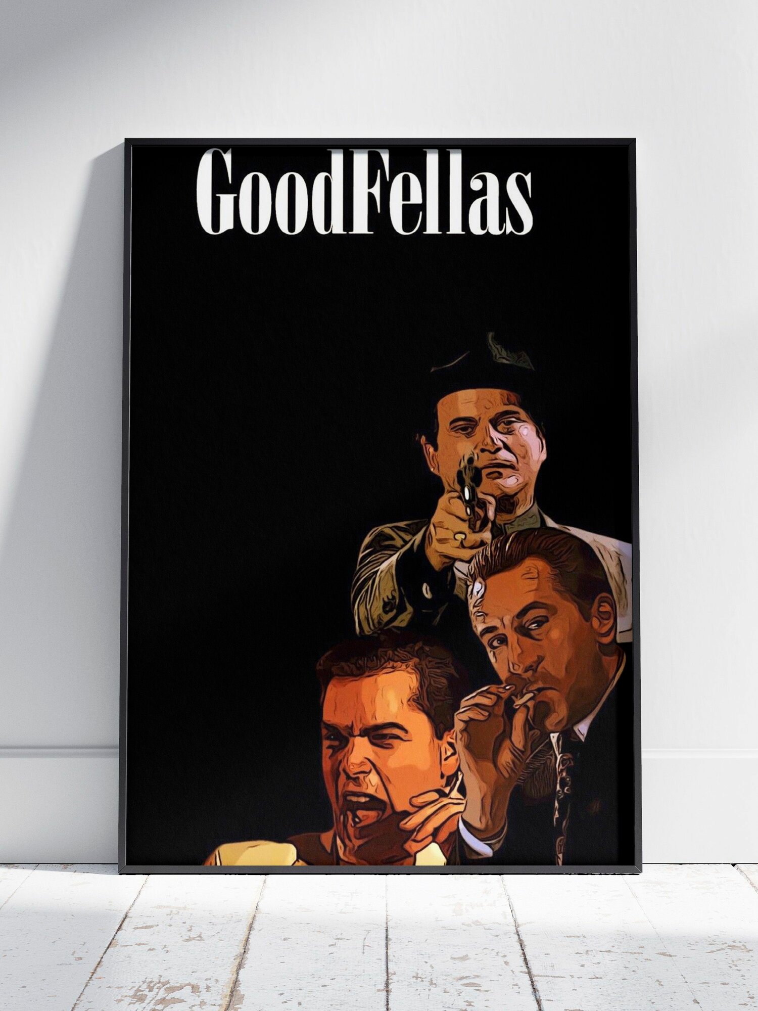 Плакат на стену для интерьера Славные парни (Goodfellas 11) - Постер по фильму и кино формата A4 (21x30 см)