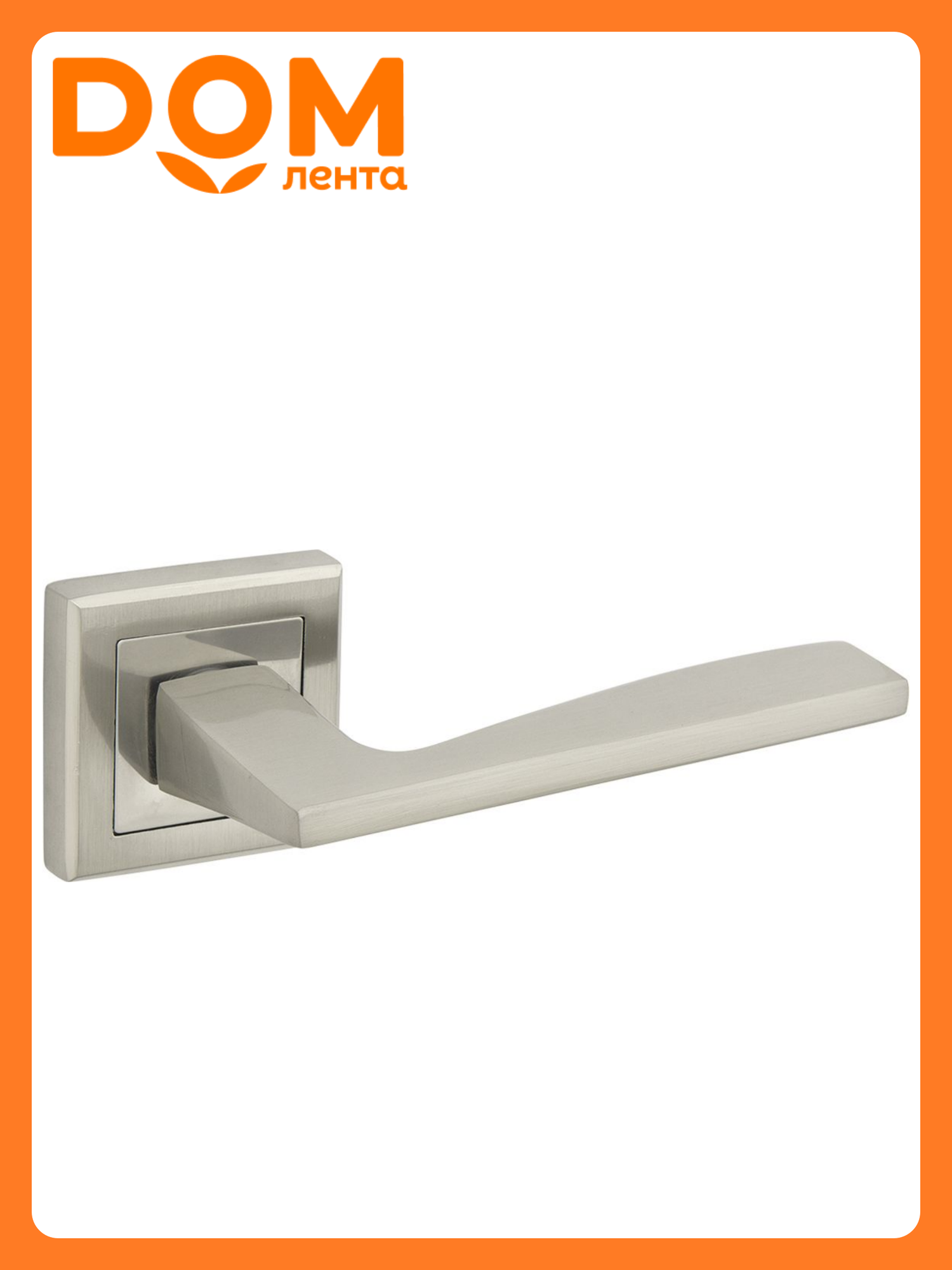 Дверная ручка Фабрика Замков A 201, античная бронза, гальваническое покрытие, 2 шт