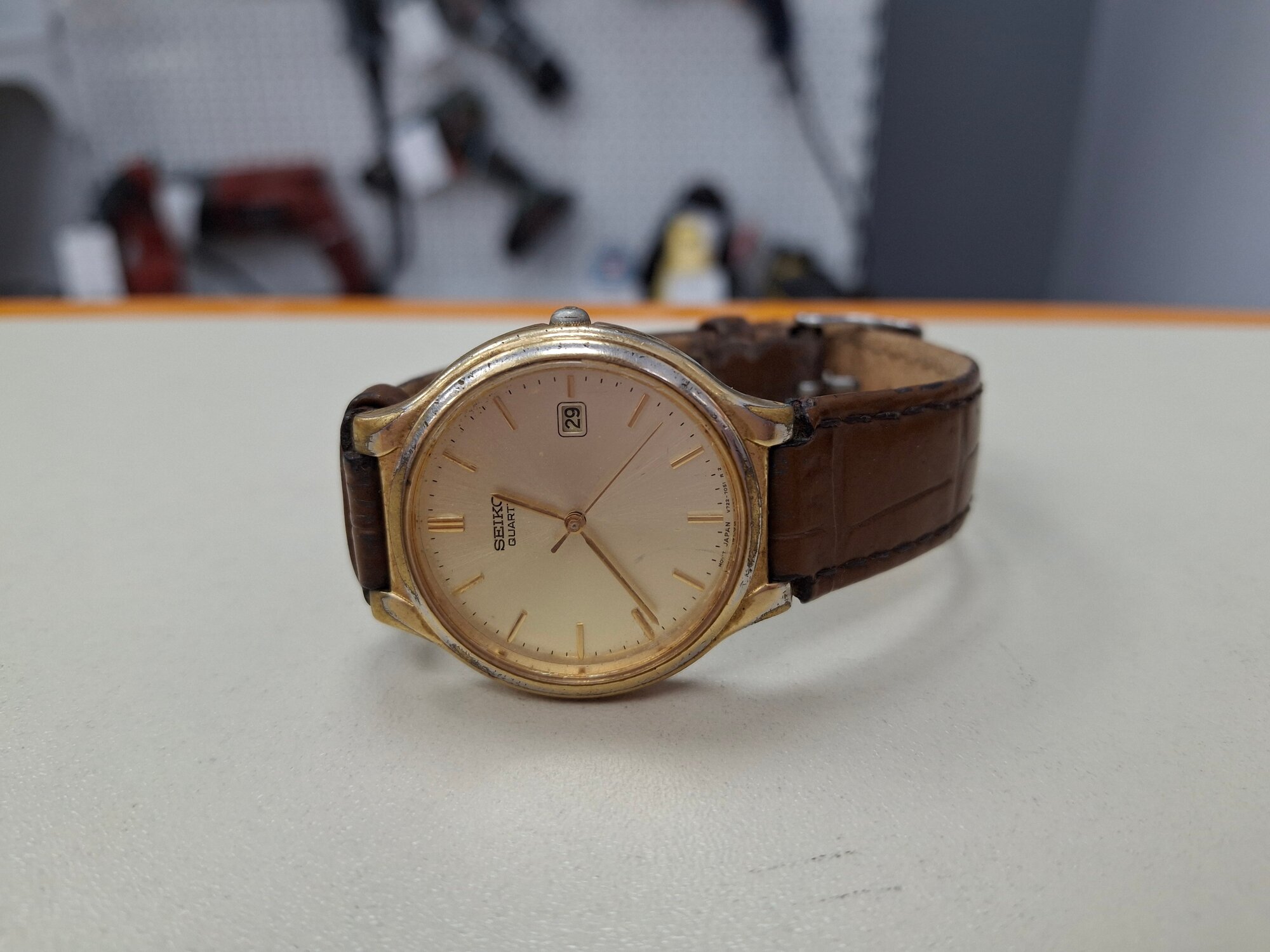 Наручные часы SEIKO G1340E, б/у, уценка