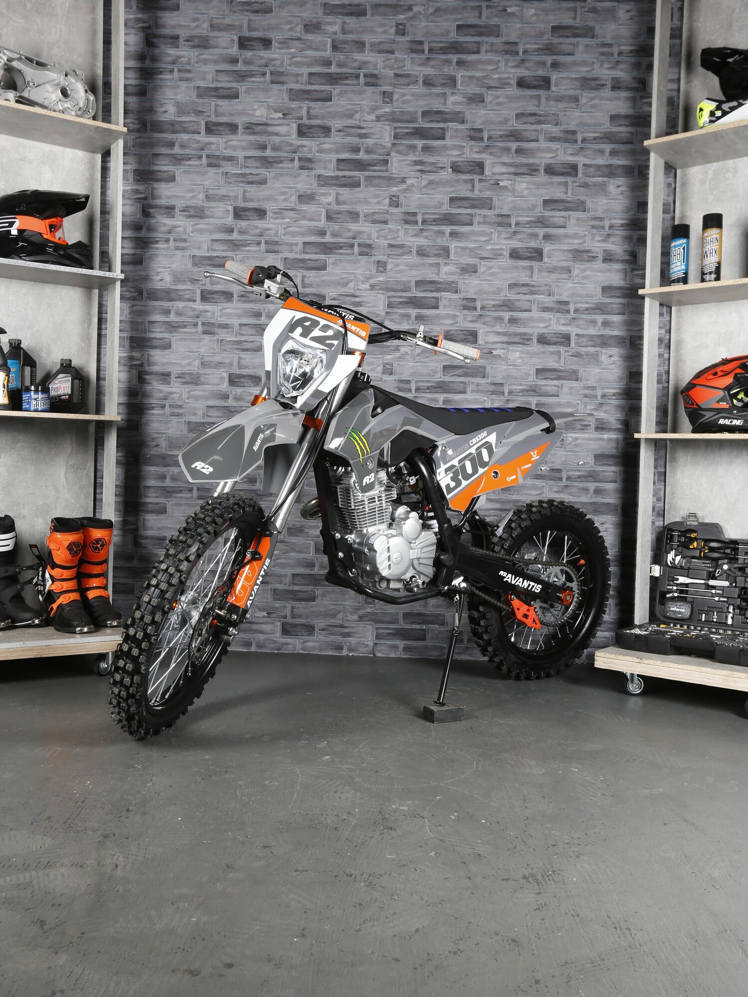 Мотоцикл Avantis A2 HSQ CB300, оранжевый