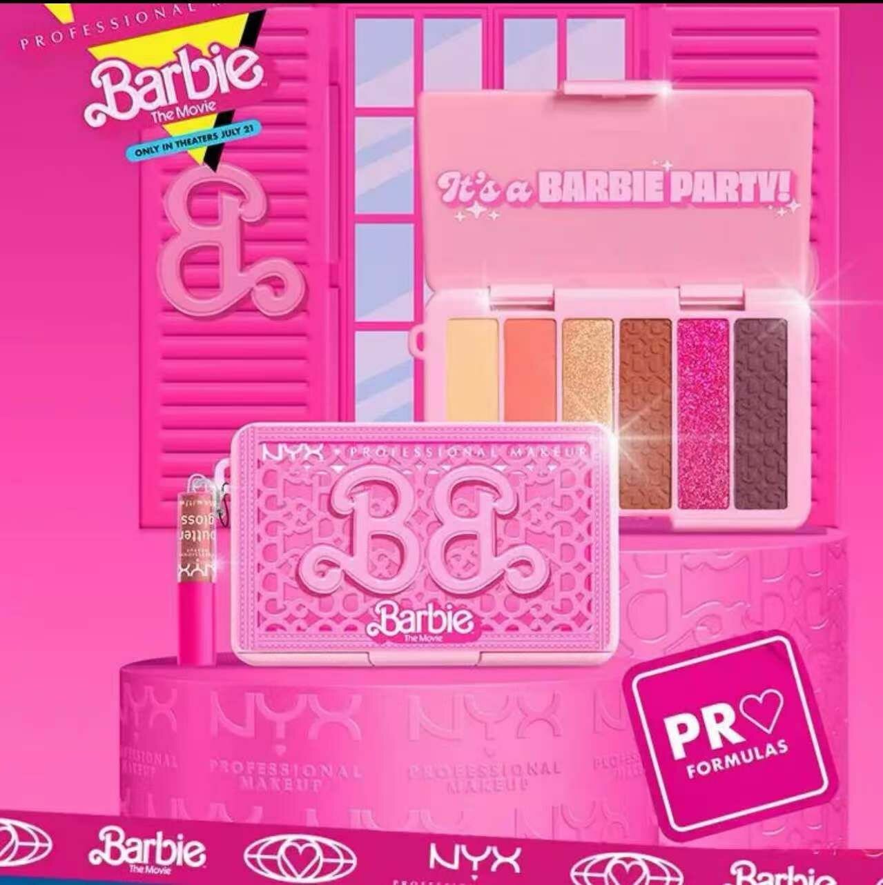 Палетка теней для век NYX Барби