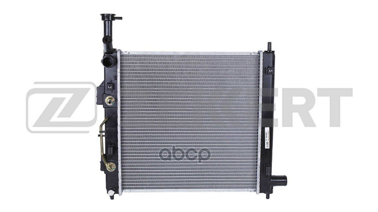 Радиатор охлаждения двигателя Kia Picanto 17- Zekkert арт. mk-1601