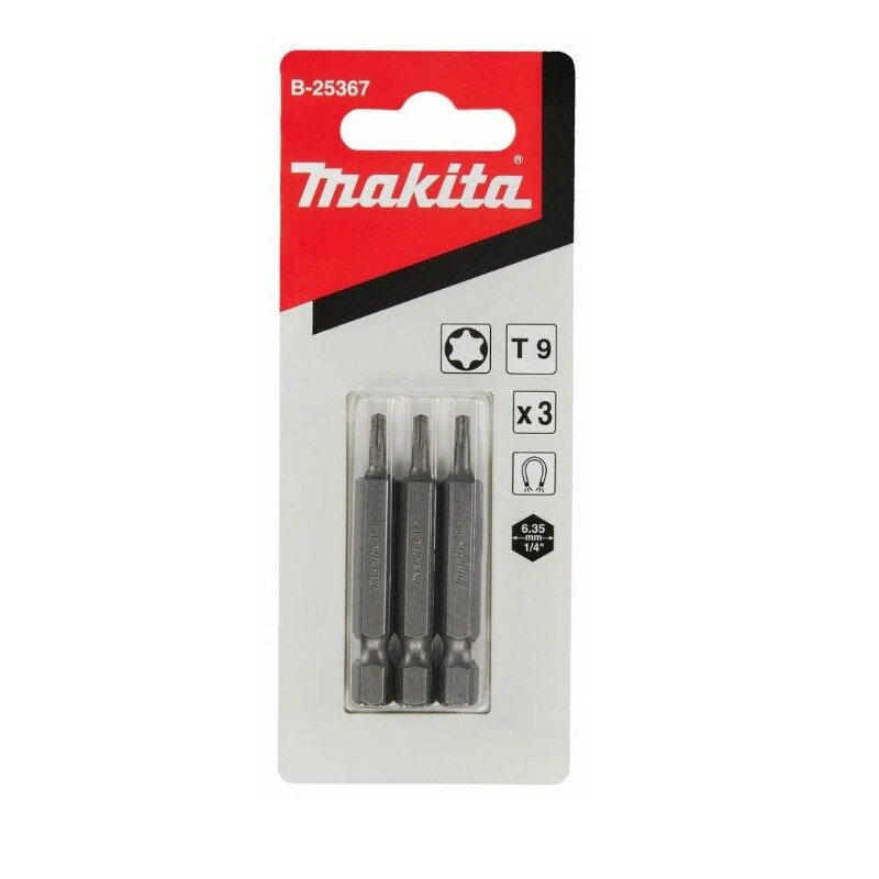 Насадка T9, 50 мм, E-form (MZ), 3 шт. Makita B-25367