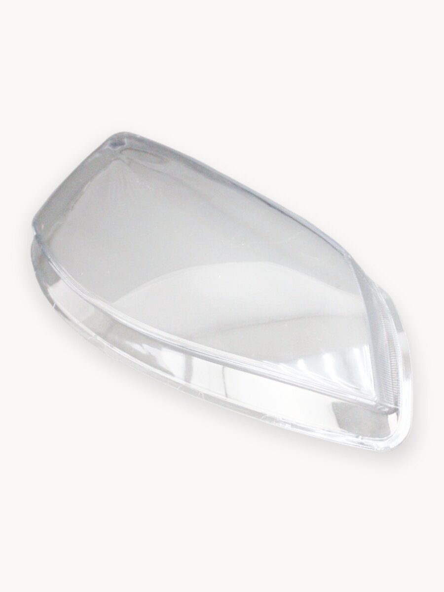 Стекла фар Калина 2 левое поликарбонат (пластик) для блок фары под Bosch Lada Kalina II